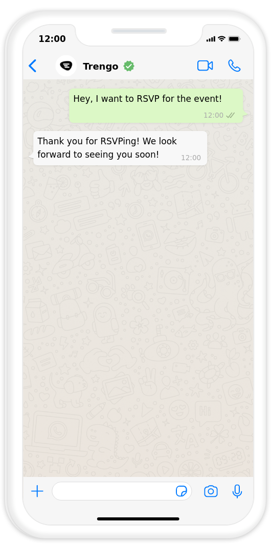 How to collect WhatsApp RSVP messages for your event